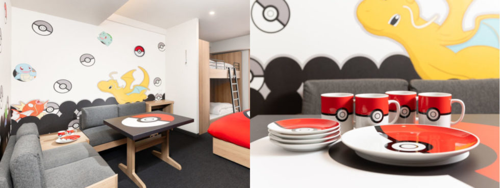 MIMARUホテルに“ポケモンルーム”が誕生、ポケモンデザインの部屋に宿泊できる | t011.org