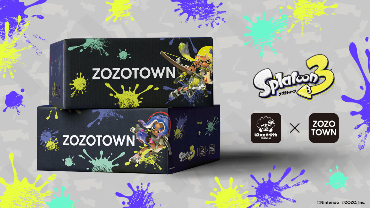 「スプラトゥーン3 ゲソタウン × ZOZOTOWN」アパレルコレクションがZOZO限定発売、ポップアップイベントも | t011.org