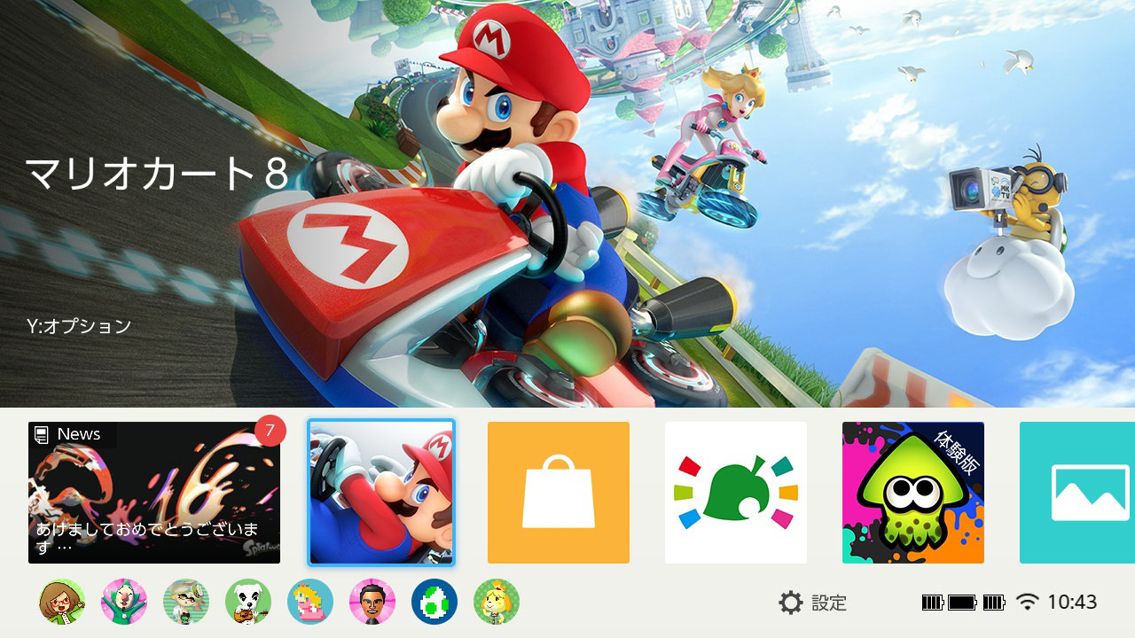 Nintendo Switch開発初期ホーム画面アイデアが見つかる | t011.org