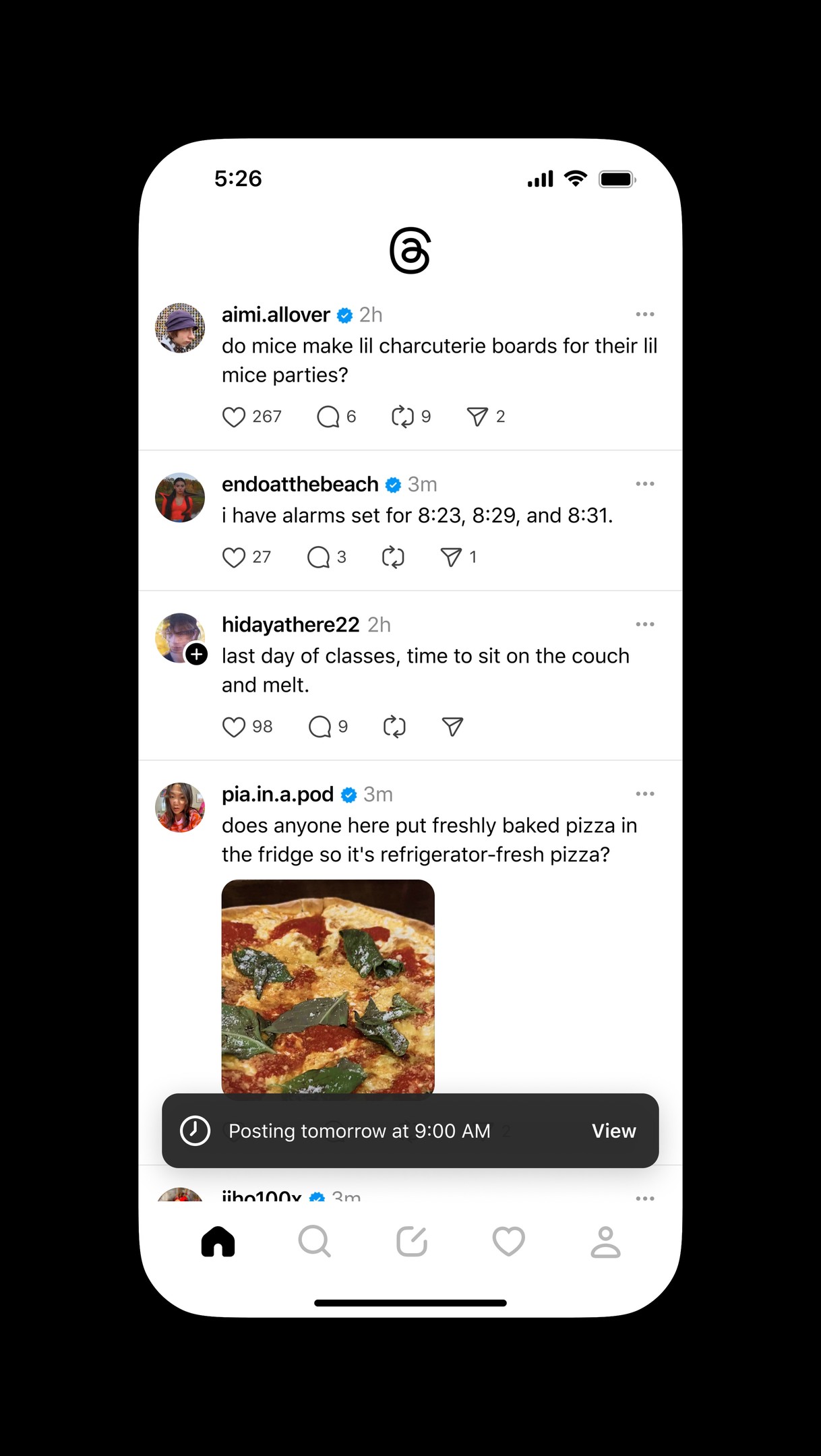 【Threads】「予約投稿」（スケジュール投稿）機能が実装へ | t011.org